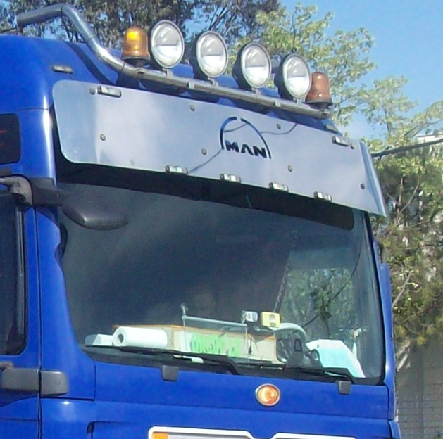 MAN TGA XL-XXL Krom Güneşlik - kockarkrom.com